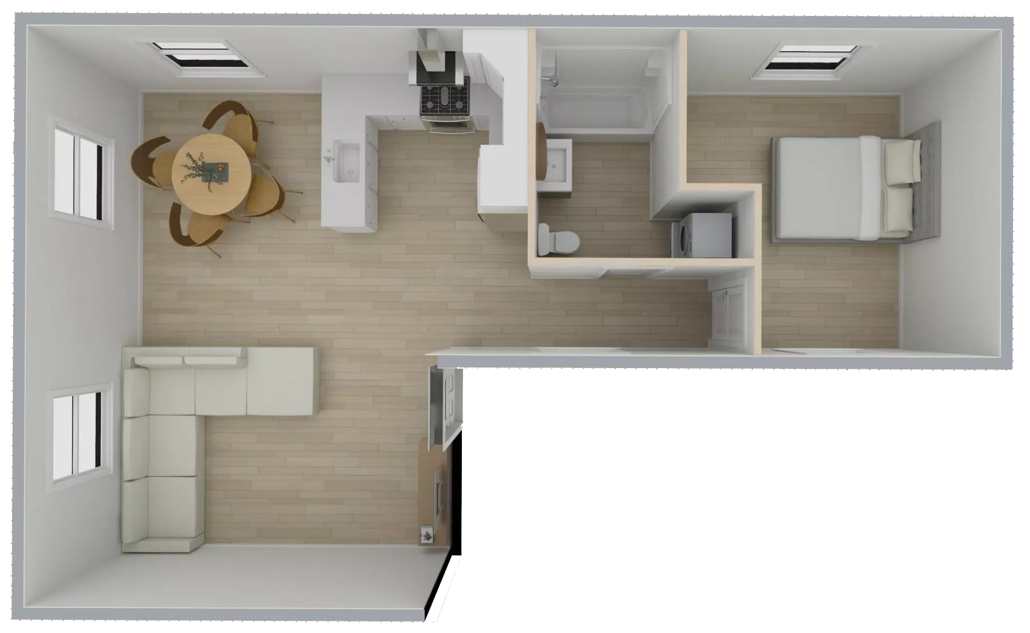 1 Bedroom ADU Models | A+ Construction & Remodeling